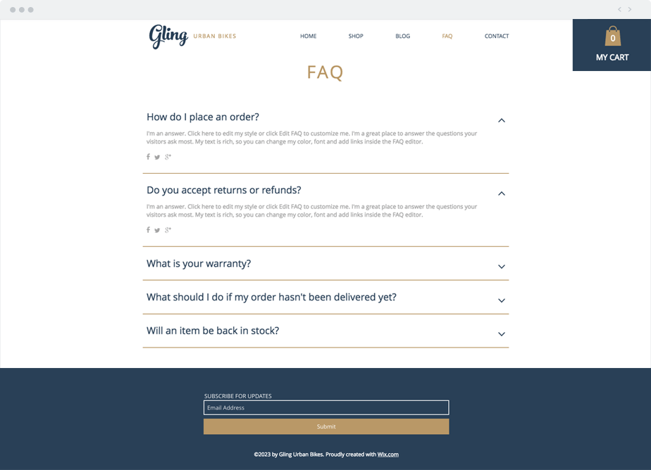Faq Design